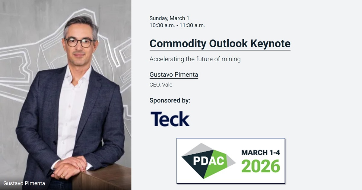 PDAC 2026 Article - Gustavo Pimenta Outlines Vale’s “Mining of the ...